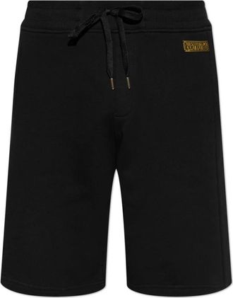 Versace Jeans Couture Homme, Shorts, Noir, Taille: S Shorts de surv&ecirc;tement avec application