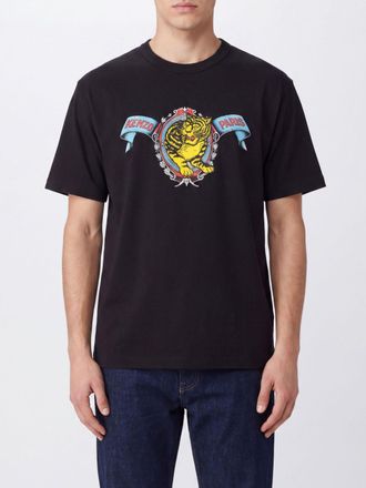 Kenzo Kurzarm-T-Shirt aus Baumwolle mit Grafikdruck und Logo