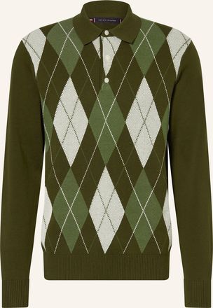 Tommy Hilfiger Strick-Poloshirt gruen