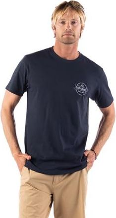 Rip Curl T-Shirt Homme &agrave; Manches Courtes avec Col Rond, Coupe Standard