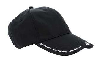 Calvin Klein Casquette avec logo &agrave; rayures Noir, Noir, taille unique