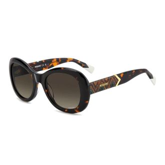 Missoni Ovale Sonnenbrille - - Accessories - Damen - Braun - 53 MM