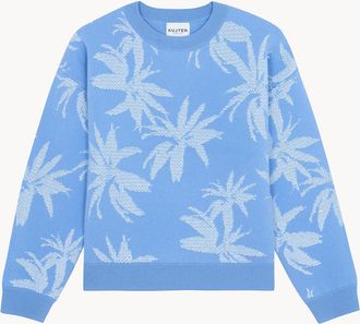 Kujten Pull cachemire jacquard, 2 fils - Pull Palma