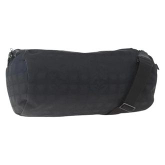 Chanel Sac Boston Travel line Pre-owned - Femme - Pre-owned - Noir - Taille: ONE Size