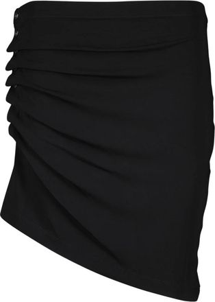 Paco Rabanne Damen, Röcke, Schwarzk, 2XSGröße