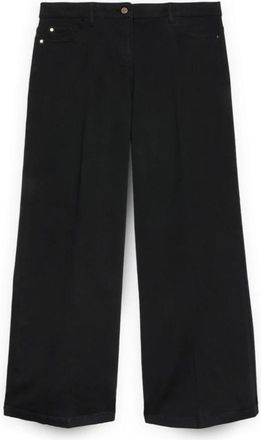 Fiorella Rubino Femme, Jeans, Noir, Taille: 42 FR Jean Large