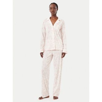 Lauren Ralph Lauren Pyjama ILN92540 Hellrosa Regular Fit
