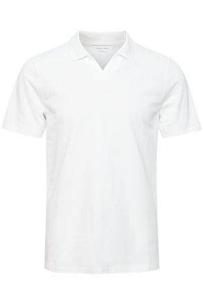 Casual Friday CFTristan SS Pique Polo Shirt Herren Poloshirt Polohemd Polokragen ohne Knöpfe Regular Fit Hochwertige Baumwoll-Qualität, Größe:2XL, Farbe:Ecru (11420