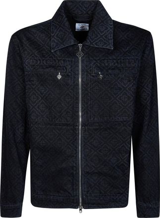 Casablanca Giacca Denim - - Jackets - Herren - Schwarzk - M