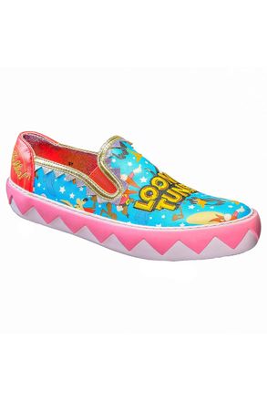 Irregular Choice Damen Time for a Show Skate-Schuh, Blau/Violett, 39 EU