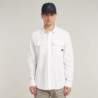 G-Star Marine Slim Hemd - Weiß - Herren