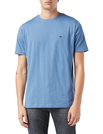 Fynch-Hatton Fynch-Hatton Herren T-Shirt, Basic T-Shirt, per Pack Blau (Pacific 623), XXX-Large (Herstellergröße: 3XL)