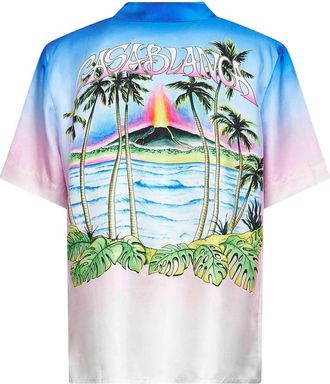 Casablanca Volca Shirt - Blue