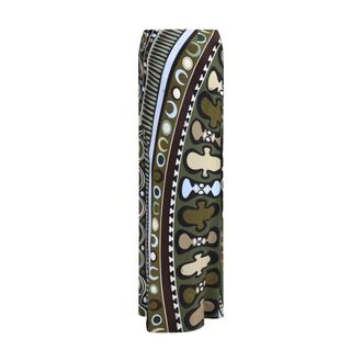 Emilio Pucci Womens Multicolor Viscose Long Skirt