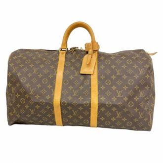 Louis Vuitton unisex, Pre-owned, Brun, Taille: ONE Size Sac Week-end en Tissu Pre-owned