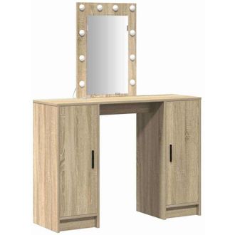 vidaXL Table de Toilette Marron 102 x 33 x 135 cm Bois dingénierie Vidaxl