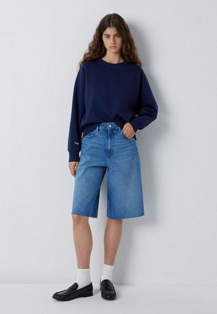 Mavi Rundhalspullover CREW NECK SWEATSHIRT Sweatshirt cropped