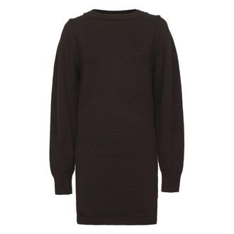 Christophe Lemaire Brauner Wollpullover mit Seitenschlitzen - - Knitwear - Damen - Lila - XS