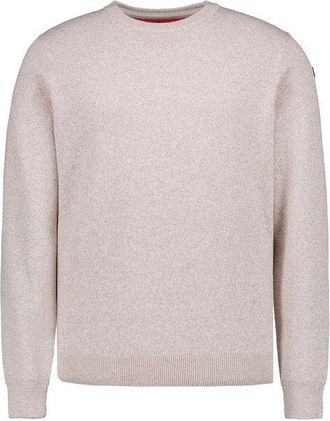 N.Z.A. Herren Pullover beige meliert