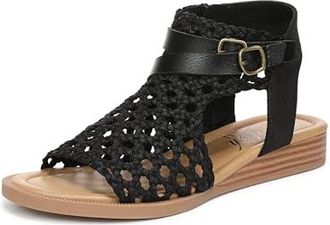 Blowfish Femme Anuella Sandale Plate, Noir, 38 EU