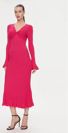 Twin-Set Strickkleid 241TP3050 Rosa Regular Fit