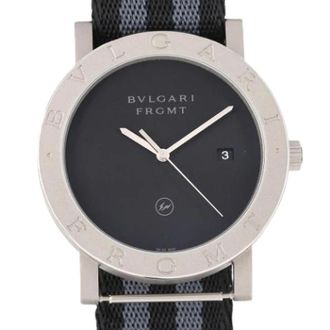 Bulgari Pre-owned Vintage Watch - - Pre-owned - Herren - Schwarzk - ONE SIZE