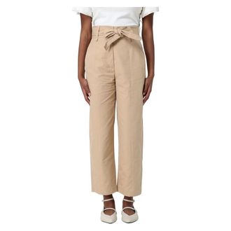 Twinset Stylische Hosen f&uuml;r M&auml;nner und Frauen - - Trousers - Damen - Braun - XS