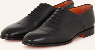 Santoni Schnürer Archie schwarz