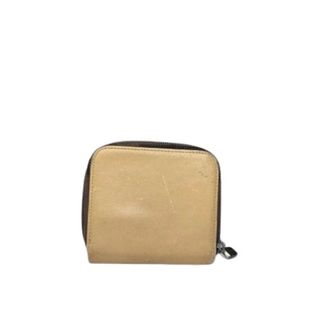Miu Miu Portefeuille en cuir Pre-owned - Femme - Pre-owned - Beige - Taille: ONE Size