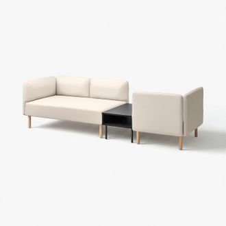 IKEA LILLEHEM 3er-Sitzelement mit Ablage