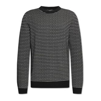 Emporio Armani 3D1Mx11Mmizf053 Gestrickte Pullover Schwarz - - Knitwear - Herren - Schwarzk - 2XL
