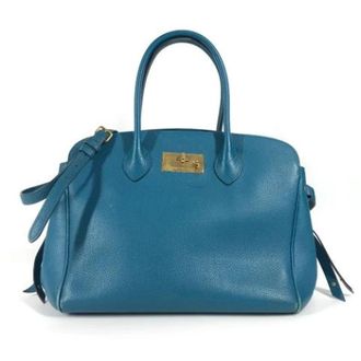 Louis Vuitton Pre-owned Leder louis-vuitton-Taschen - - Pre-owned - Damen - Blau - ONE SIZE