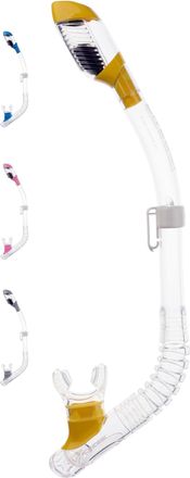 Cressi ES258810 SchnorchelEinheitsgröße Transparent/Gelb