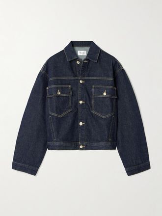 Frame Denim The Boxy Classic Jeansjacke - Blau