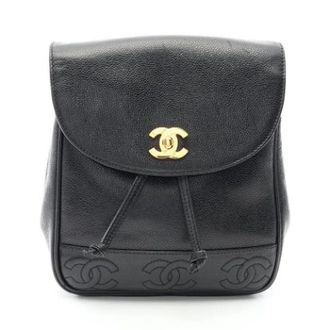 Chanel Pre-owned Vintage Backpack - - Pre-owned - Damen - Schwarzk - ONE SIZE