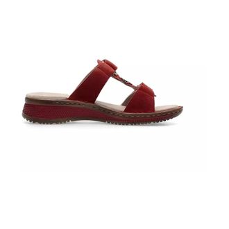 Ara Rote Slide Sandale - Hawaii Stil - - Shoes - Damen - Rot - 36 EU