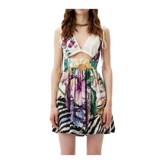 Just Cavalli Femme, Robes, Multicolore, Taille: 36 FR Abito