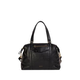 Nat & Nin Sac port&eacute; &eacute;paule Thylane en cuir