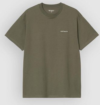 Carhartt Work in Progress Script Embroidery T-Shirt white