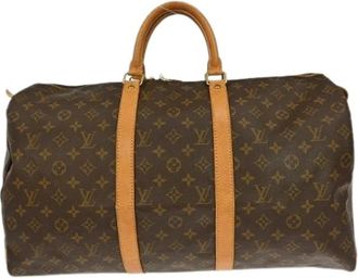 Louis Vuitton unisex, Pre-owned, Brun, Taille: ONE Size Sac Week-end Pre-owned