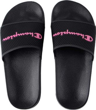 Champion Slide Daytona Damen-Flip-Flops, Schwarz, Schwarz Kk001, 41 EU