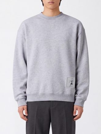 Jacquemus Rundhals-Sweatshirt aus Baumwolle mit &uuml;berschnittenen Schultern und R&uuml;ckenlogo von