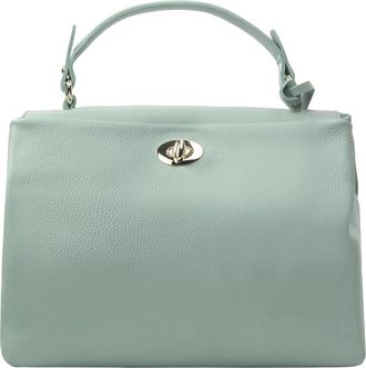 Usha Henkeltasche aus Leder Damen Minze