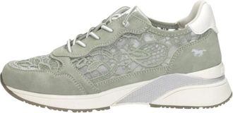 Mustang Femme, Chaussures, Vert, Taille: 40 EU Baskets Laag