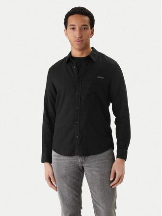 Calvin Klein Jeans Hemd LV04RF121G Schwarz Regular Fit