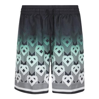 Casablanca Seiden Bermuda Shorts Pink Lila - - Shorts - Herren - Mehrfarbig - M