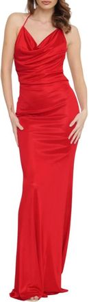 Elisabetta Franchi Femme, Robes, Rouge, Taille: 38 FR Abr0652E2 Long Dresses