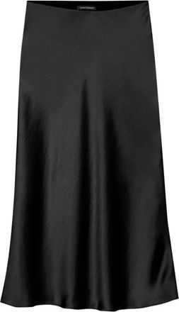 Luisa Cerano Femme, Jupes, Noir, Taille: 44 FR Midi Skirt