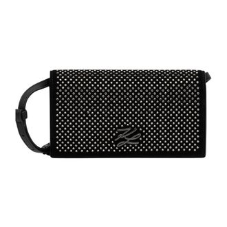 Karl Lagerfeld Kleine Umh&auml;ngetasche - - Bags - Damen - Schwarzk - ONE SIZE