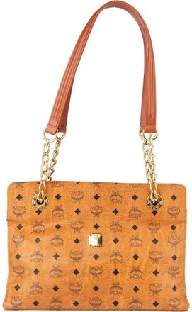 MCM Crossbody Bags - MCM Visetos Monogram Shoulder Bag - Gr. unisize - in Braun - f&uuml;r Damen
